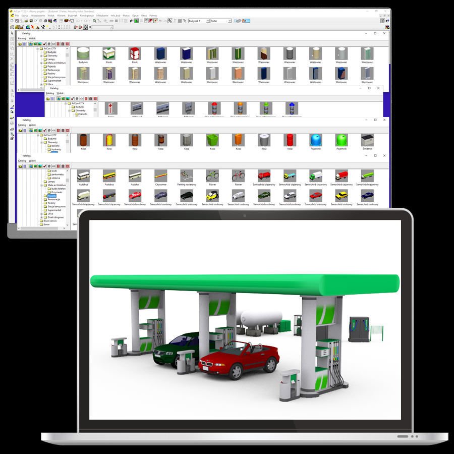ArCon elements libraries | PAVIATH INTEGRATED SOLUTION
